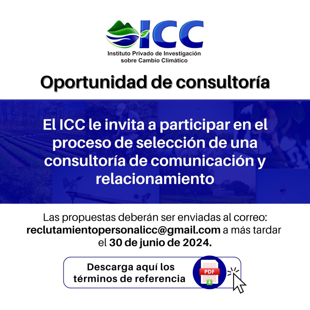 Instituto de cambio climático - ICC
